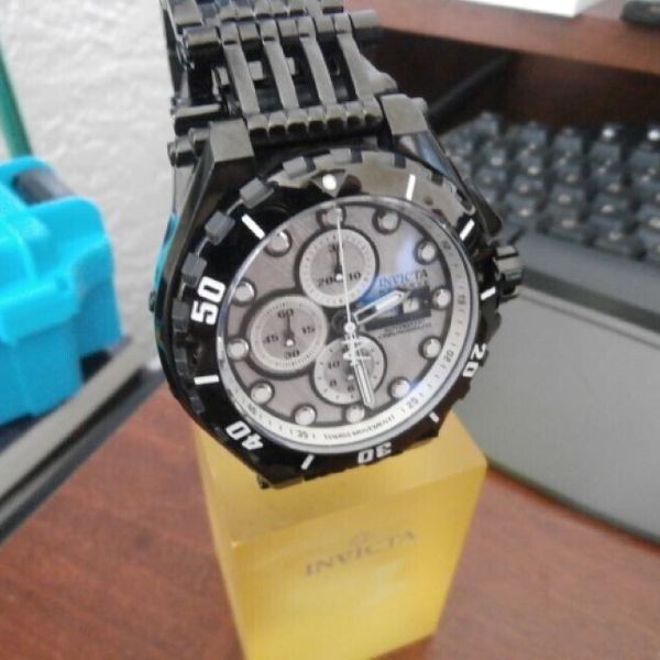 45208. Invicta Reserve Excursion Swiss ETA 7750 Auto Watch w/Meteorite Dial | WatchCharts ...