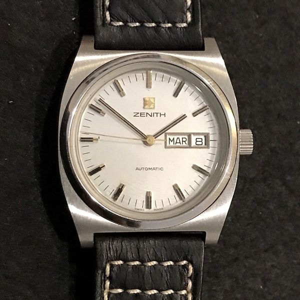 Zenith Day-Date Automatico Vintage 38mm | WatchCharts Marketplace