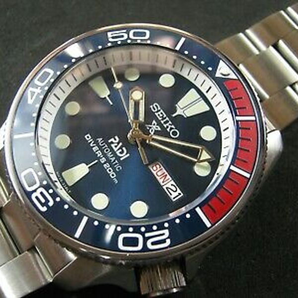 SEIKO SKX007 Mod Seamaster James Bond 007 Ceramic Sapphire NH36 Coin ...