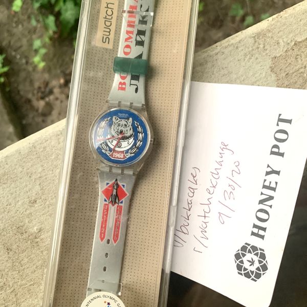 [WTS] 1995 Swatch GK200 "Space Dog" watch. Near NOS condition. $55 ...