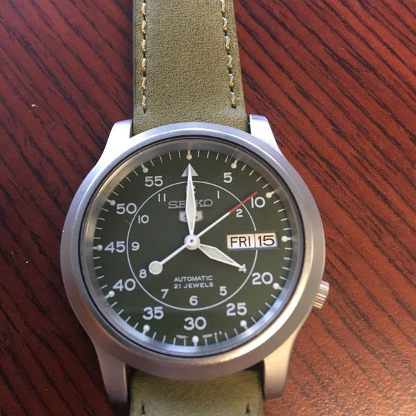 [WTT] Seiko 5 Pilot trade | WatchCharts Marketplace