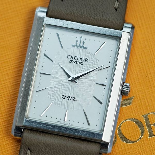[WTS] Credor Tank “U.T.D” Platinum | WatchCharts Marketplace
