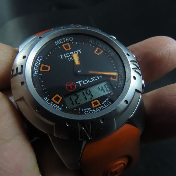 Swiss Made Tissot 1853 T Touch Compass Quartz Men Watch | WatchCharts ...