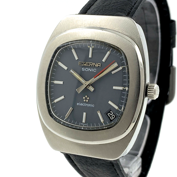 ETERNA Sonic Electronic Vintage Tuning Fork Watch Ref. 160 TO Cal. 1550 ...