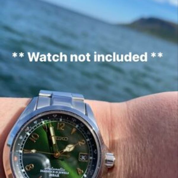 Strapcode Super-O Boyer Stainless Steel Bracelet Seiko Alpinist SARB017 ...