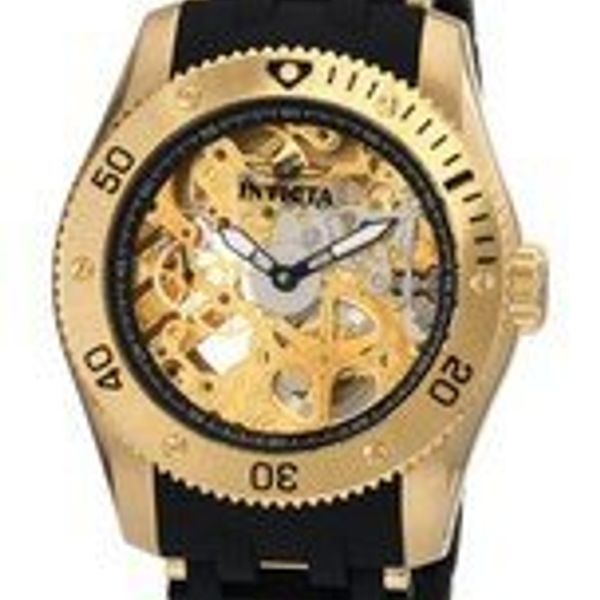 FS: Invicta Sea Spider Gold-Tone Skeleton Dial INV1261/1261 Men's Watch ...