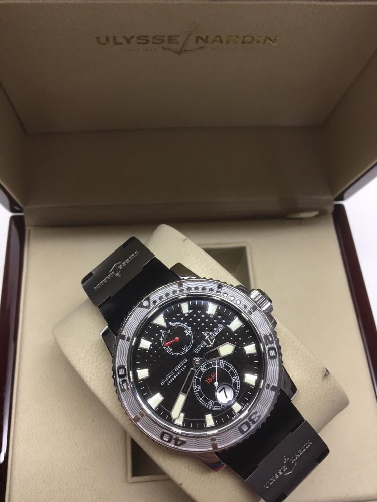FS: Ulysse Nardin Maxi Marine Diver 263-33-3 complete | WatchCharts