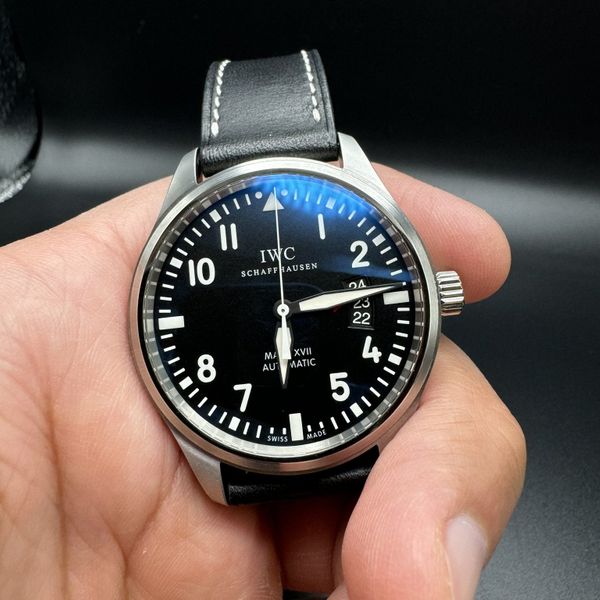Excellent condition IWC Mark XVII 17 w/warranty card (IW326501 ...