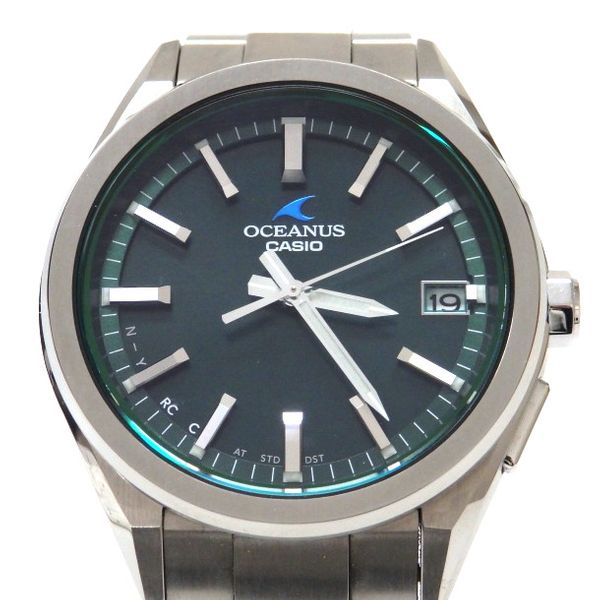 [Used] Casio CASIO OCEANUS 3-needle model watch Bluetooth tough solar ...