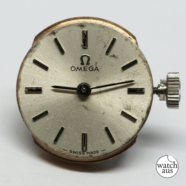 OMEGA Vintage Swiss Watch Movement, Dial And Hands Only - Cal 484 ...