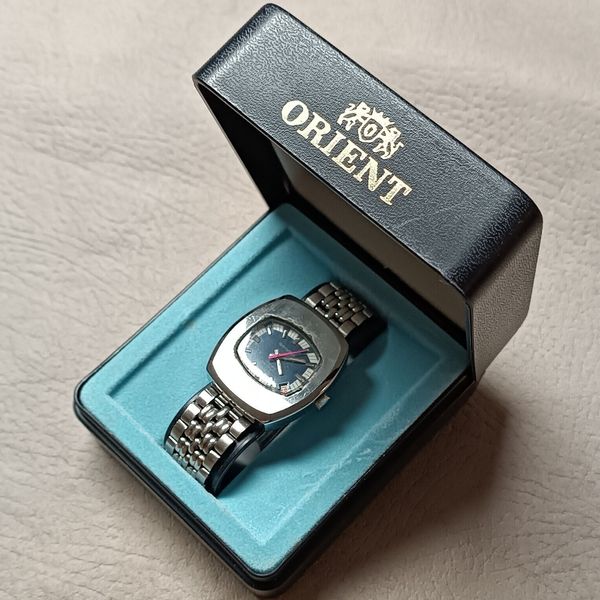 Orient Box Vintage per Watch Chronograph Rare Made Japan NOS condition | WatchCharts Marketplace