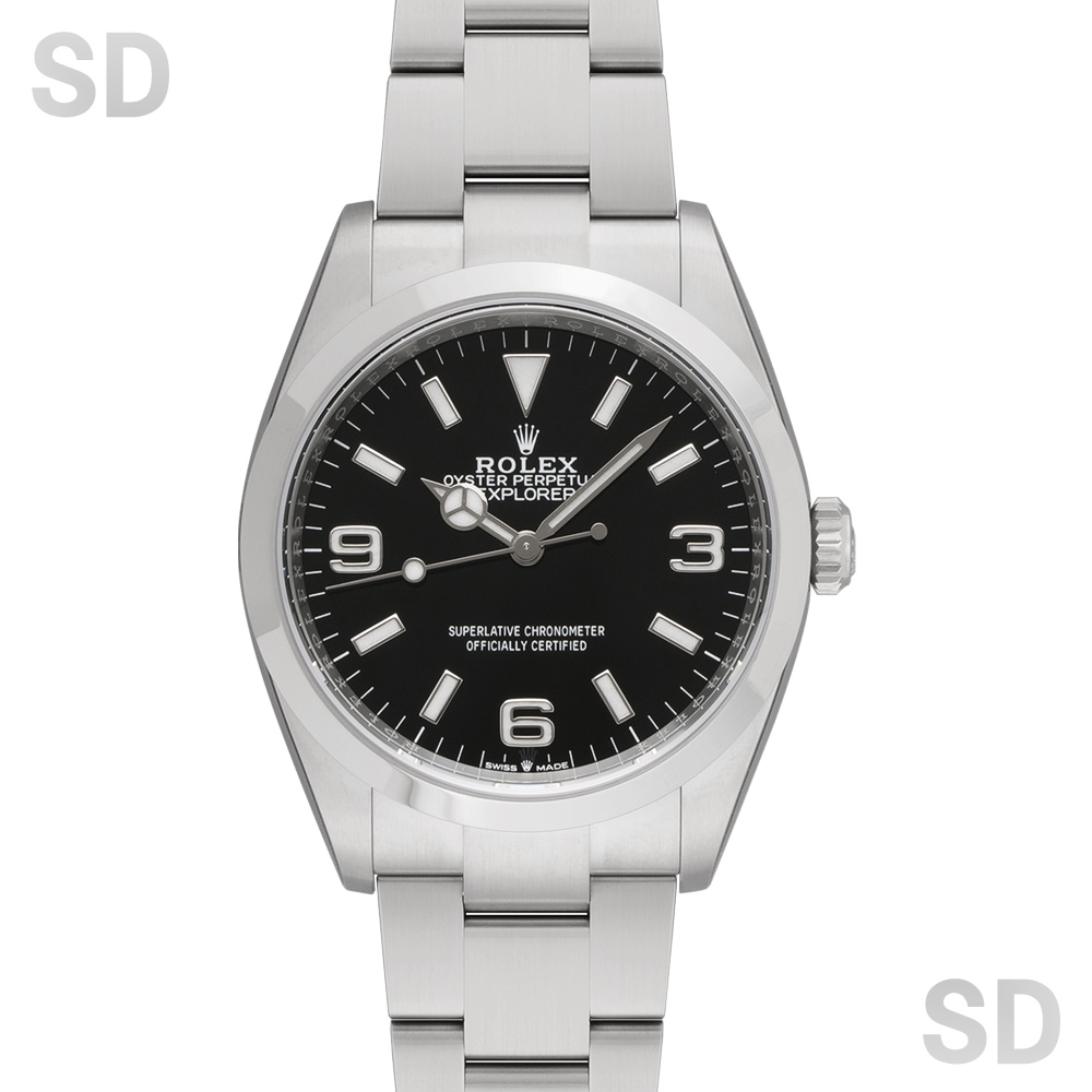 Rolex Explorer I 124270 Black New Men | WatchCharts