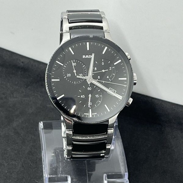 Rado Centrix Men's 40mm Quartz Chronograph Watch R30130152 ...