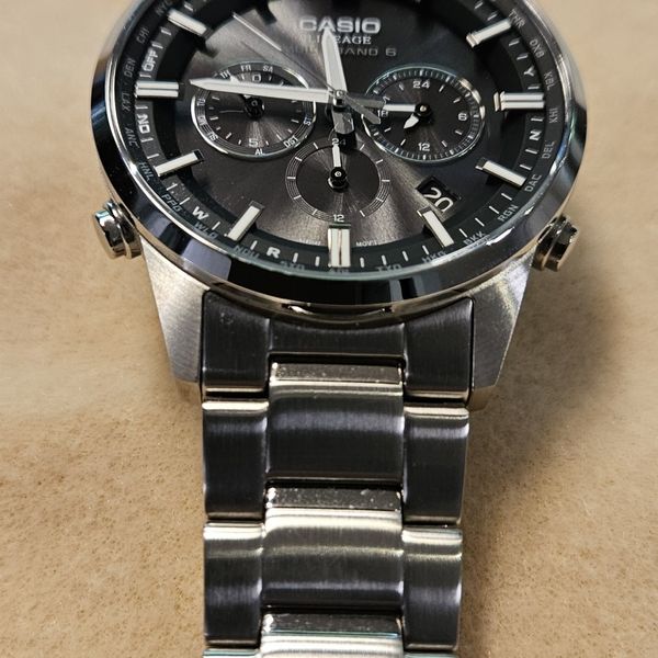 CASIO LINEAGE LIW-M700D-1AJF Multiband 6 Solar Radio Men's - MINT ...