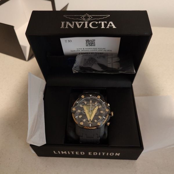 Invicta DC Comics Black Adam Men's Watch w/ Mother of Pearl Dial LMTD ...
