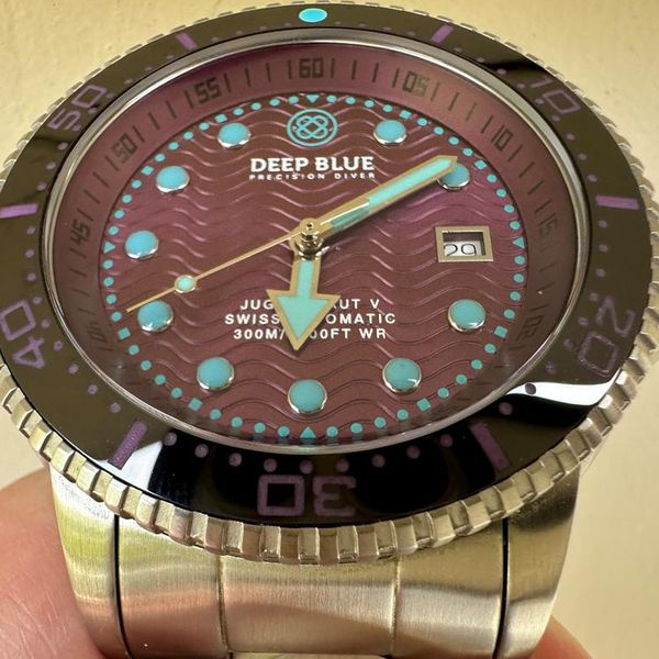 Deep Blue Juggernaut V Purple | WatchCharts Marketplace