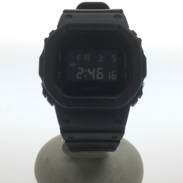 [Used] CASIO G-SHOCK / 3229 DW-5600BB / Digital Quartz / Rubber / BLK ...