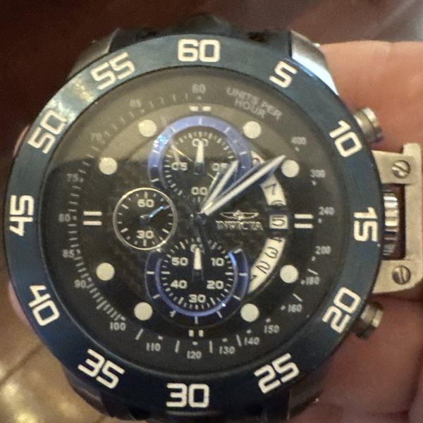 Invicta Men'S 19252 I-Force Stainless Steel Watch with Black Silicon ...
