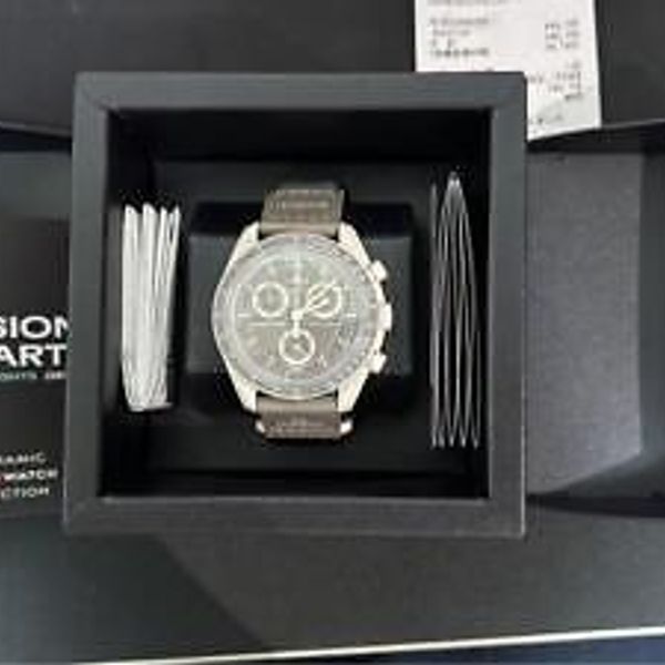 Omega x Swatch Moonswatch Mission On Erath -Desert- SO33T103 Sand color ...