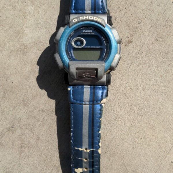 Casio G-Shock DW-003 Blue Digital Watch, Needs Battery | WatchCharts ...