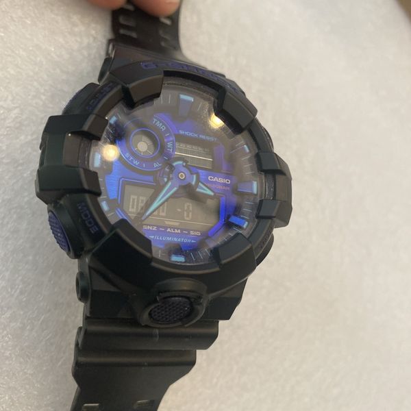Casio G-Shock GA700 Blue Men's Watch - GA700VB1A | WatchCharts Marketplace