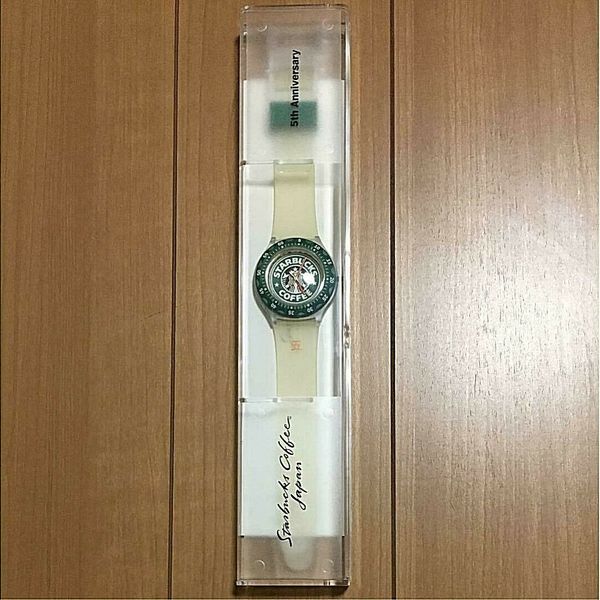Swatch STARBUCKS JAPAN SWATCH 5th ANNIVERSARY WATCH Limited Edition ...