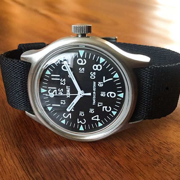 Rare Limited Edition Timex Engineered Garments REVERSED Stainless Steel ...