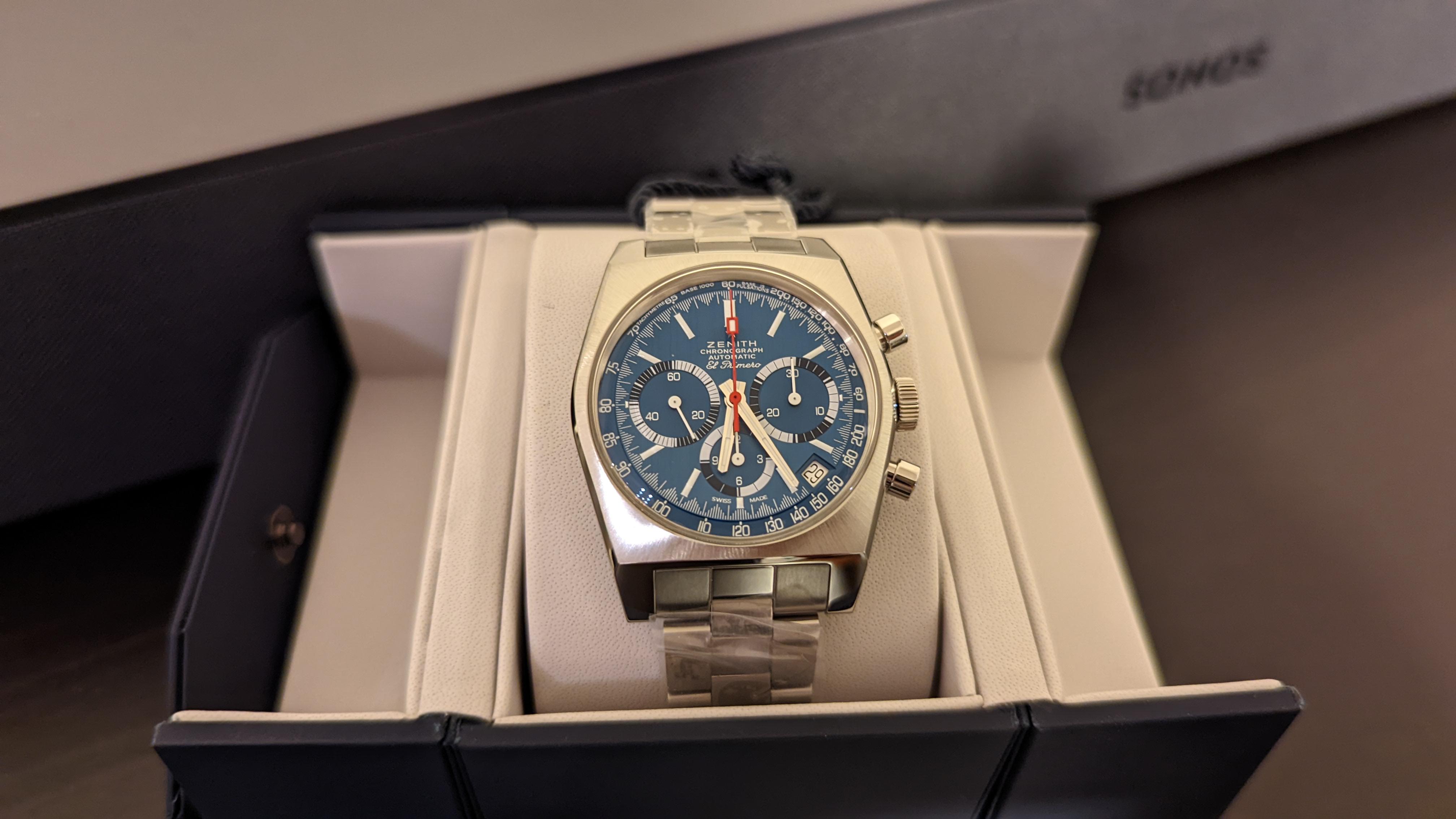 [WTS] Zenith A3818 El Primero Titanium "Airweight Cover Girl" - Full ...