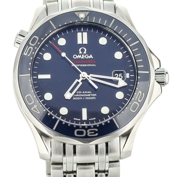 OMEGA SEAMASTER PROFESSIONAL BLUE CERAMIC 41MM REF: 21230412003001 Full ...