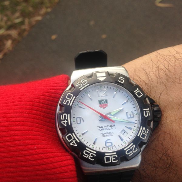 FSOT - Tag Heuer Formula 1 - White - WAC1111-0 | WatchCharts Marketplace