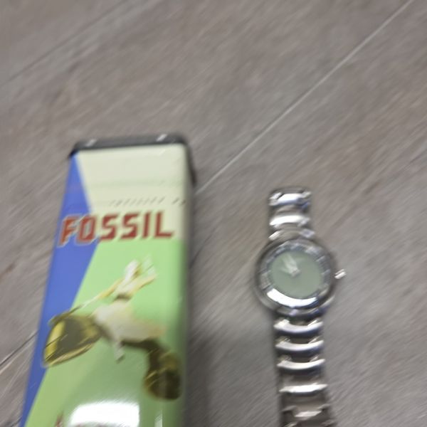 Designer FOSSIL BIG TIC Menâ s AM-3537 Quartz Stainless Steel (Needs ...
