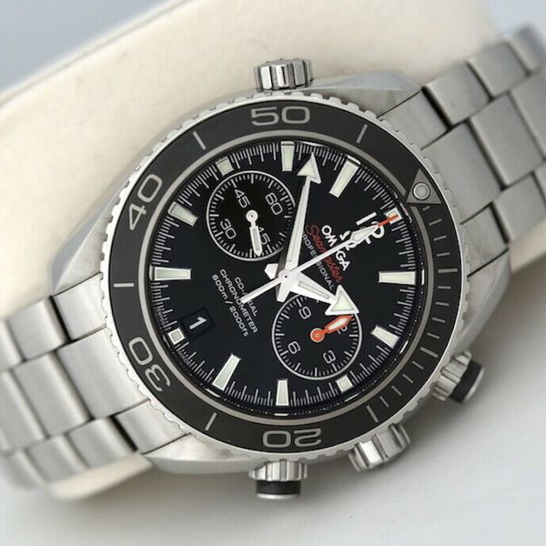 Omega Seamaster Planet Ocean 46mm Chronograph Co-Axial Watch ...
