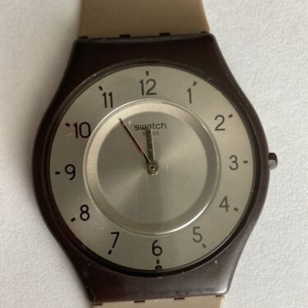 Swatch Skin Classic Thin Watch, Swiss Made, IU16 , New battery, Running ...