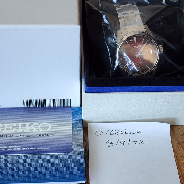 [WTS] Seiko SPB227 Presage | WatchCharts