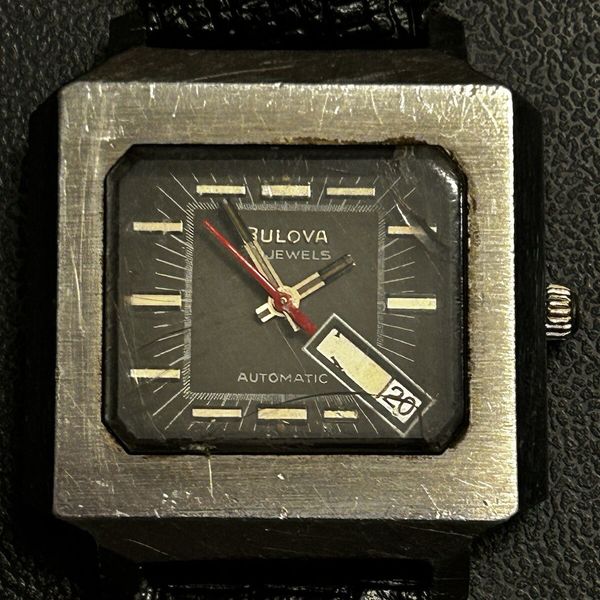 1970s Bulova 23 Jewels "Minuteman" Automatic Watch Runs | WatchCharts ...