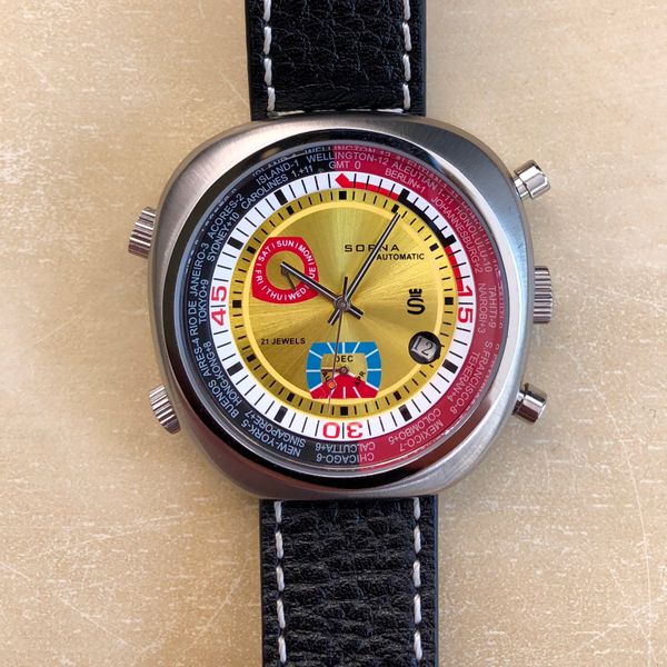 [WTS] Sorna World Timer Automatic | WatchCharts