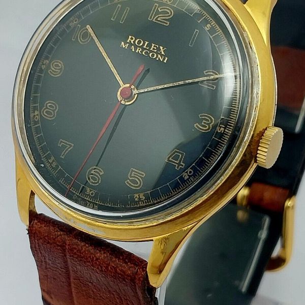 vintage rolex marconi watch big size | WatchCharts Marketplace