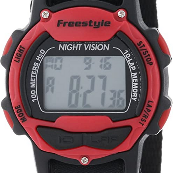 Freestyle Predator Plastic Nylon Strap Digital Quartz Unisex Watch ...