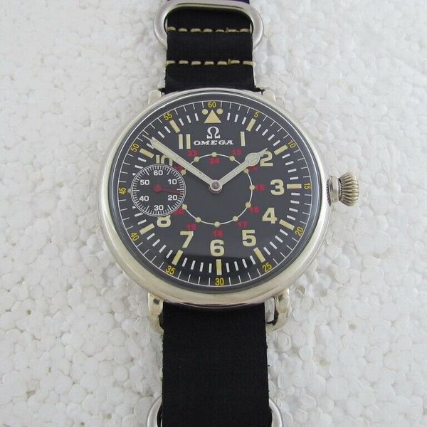 Omega Laco Aviator FLIEGER Luftwaffe Pilot WW2 Vintage 1939-1945 Swiss ...