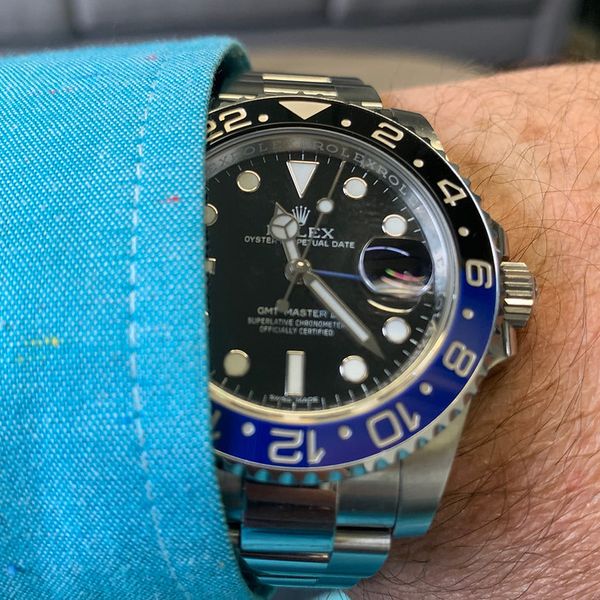 WTT: Rolex 116710BLNR GMT Master II Batman BLNR - Oyster | WatchCharts ...
