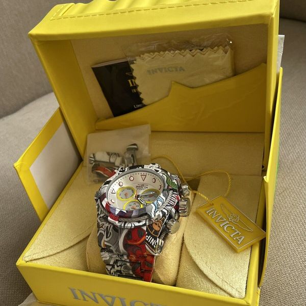 invicta bolt zeus graffiti 52mm | WatchCharts Marketplace