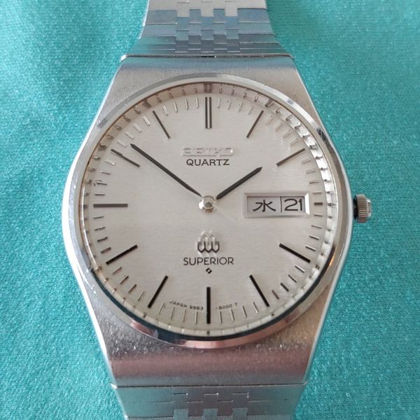 FS: Seiko Quartz Superior 9983-8000 | WatchCharts Marketplace