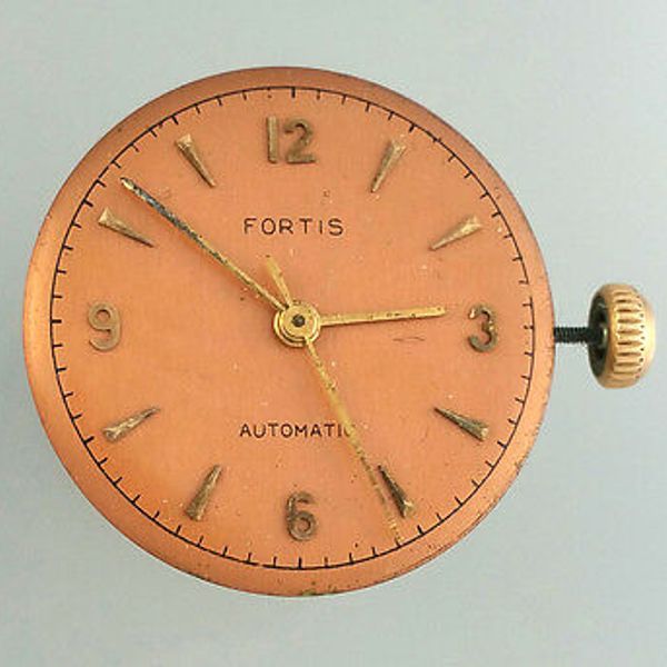 VINTAGE FORTIS BUMPER AUTOMATIC MENS WRIST WATCH MOVEMENT – AS 1250 - A ...