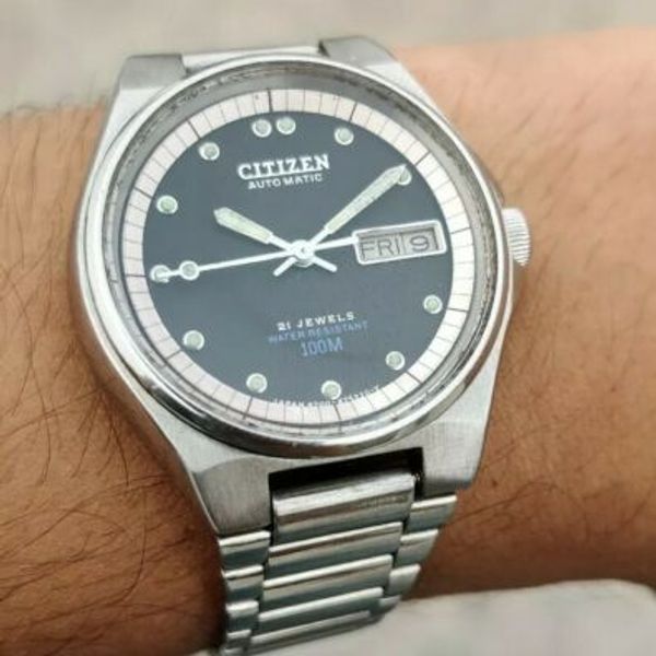 Rare Vintage Citizen 'gn-4w-s' '51-2052' Automatic Movement Japan Made ...