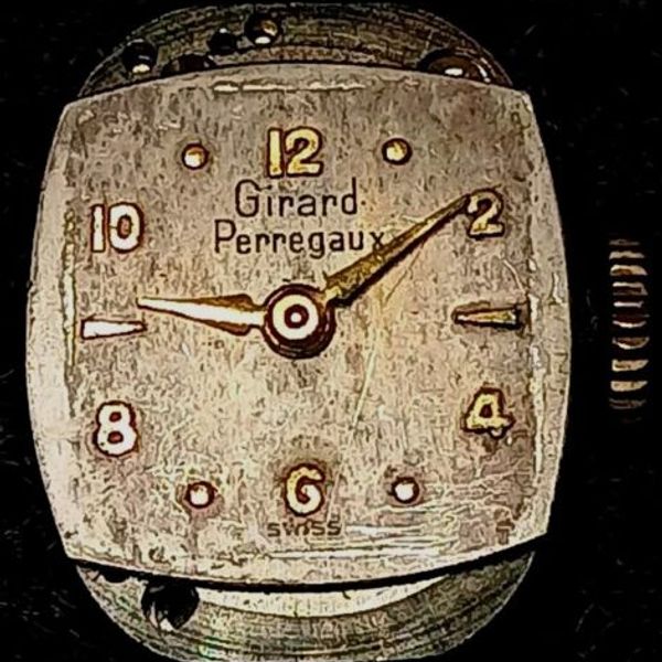 Vintage Girard Perregaux Rare Model # 334 Women's Watch ⌚ Face Working ...