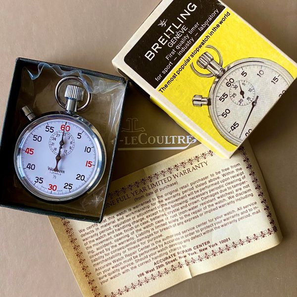[WTS] NOS Breitling Wakmann Stopwatch w/ Original Box & Warranty ...