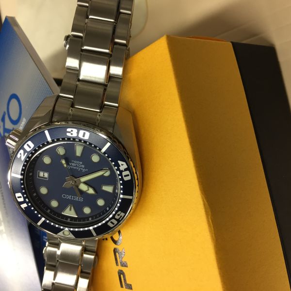 SOLD - FS Seiko Prospex Sumo - Blue SBDC003 | WatchCharts