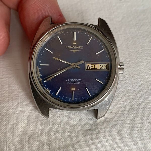 Longines Flagship Ultronic ref. 4807-1 cal 6332 cassa acciaio FOR PARTS ...