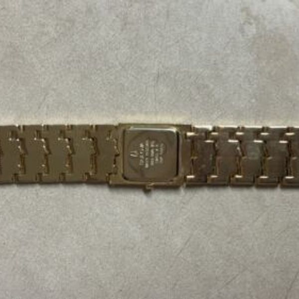 Bulova Gold Nugget Watch 18k PLATED | WatchCharts Marketplace