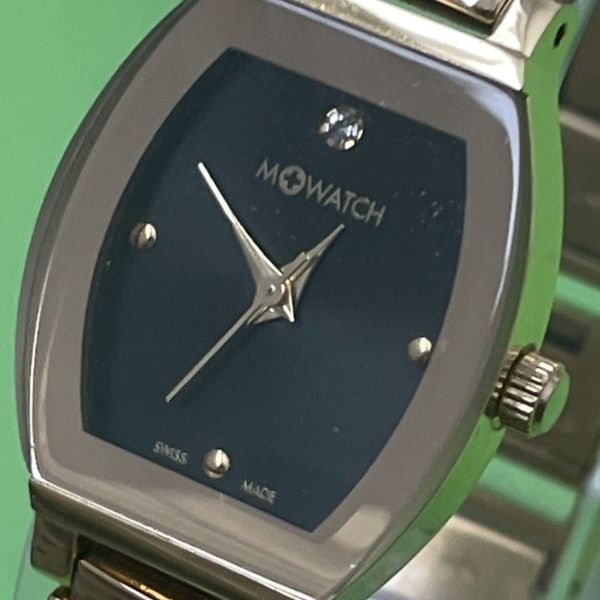 Womanâ s Mondaine M Watch Gold Bracelet Diamond 12 Marker | WatchCharts ...